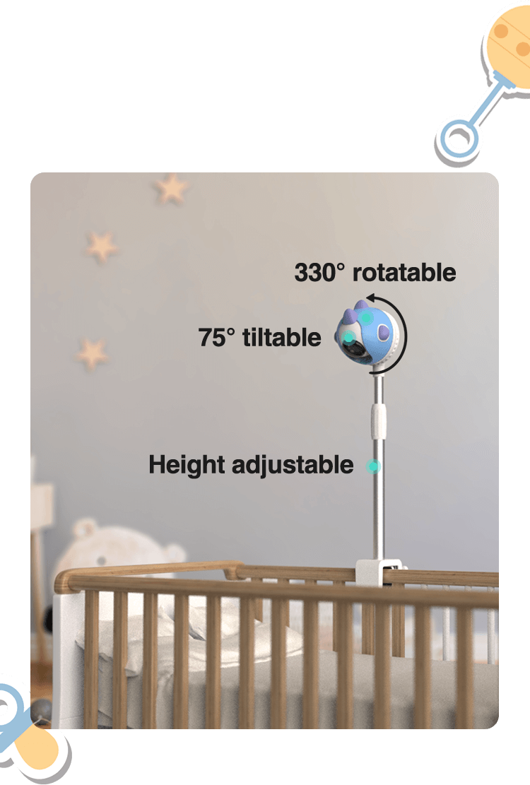 Simshine SimCam Baby - On-device AI Video Baby Monitor - Simshine